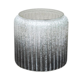 Verre Frosted Ribbed Glass Planter – Ivyline